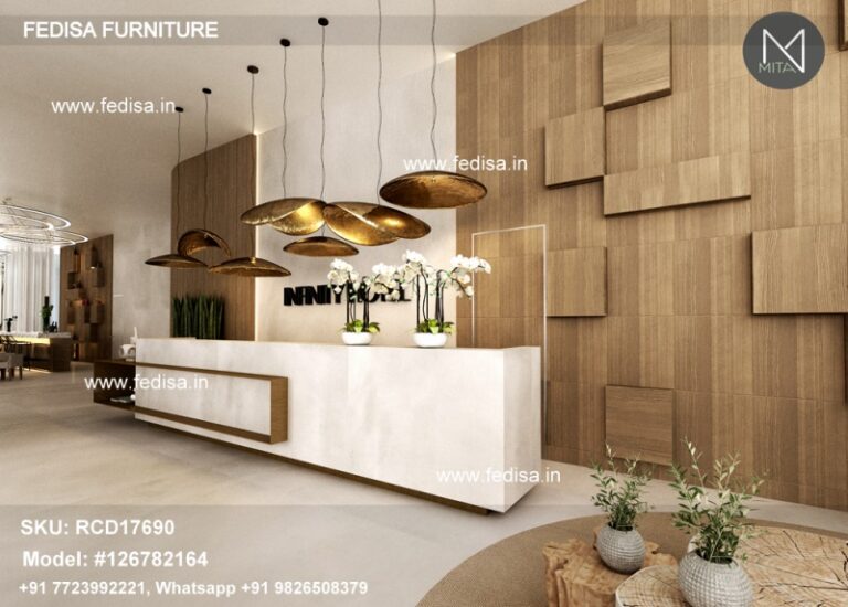 Reception Desk Beauty Reception Desk Transitional Reception Desk ...