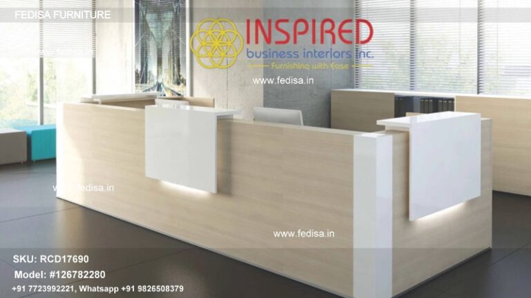 Wood Reception Desk Basic Reception Desk Wave Reception Desk Reception ...