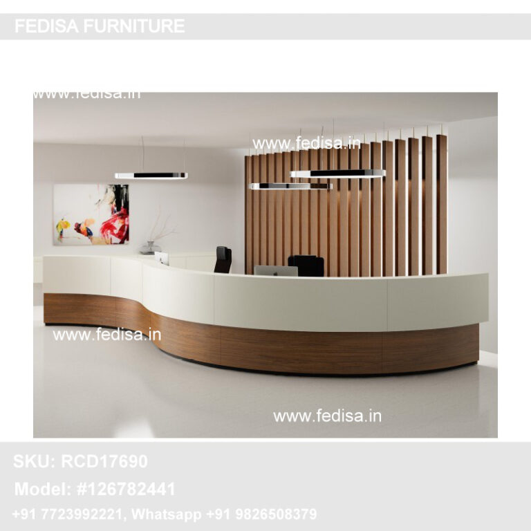 Curved Reception Desk Basic Reception Desk Modern Reception Desk ...
