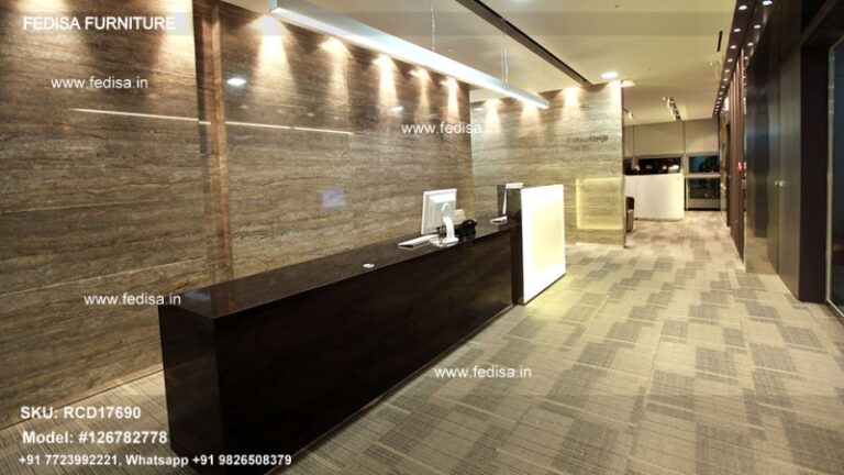 Small Reception Table Beauty Salon Reception Desk Tall Salon Reception ...