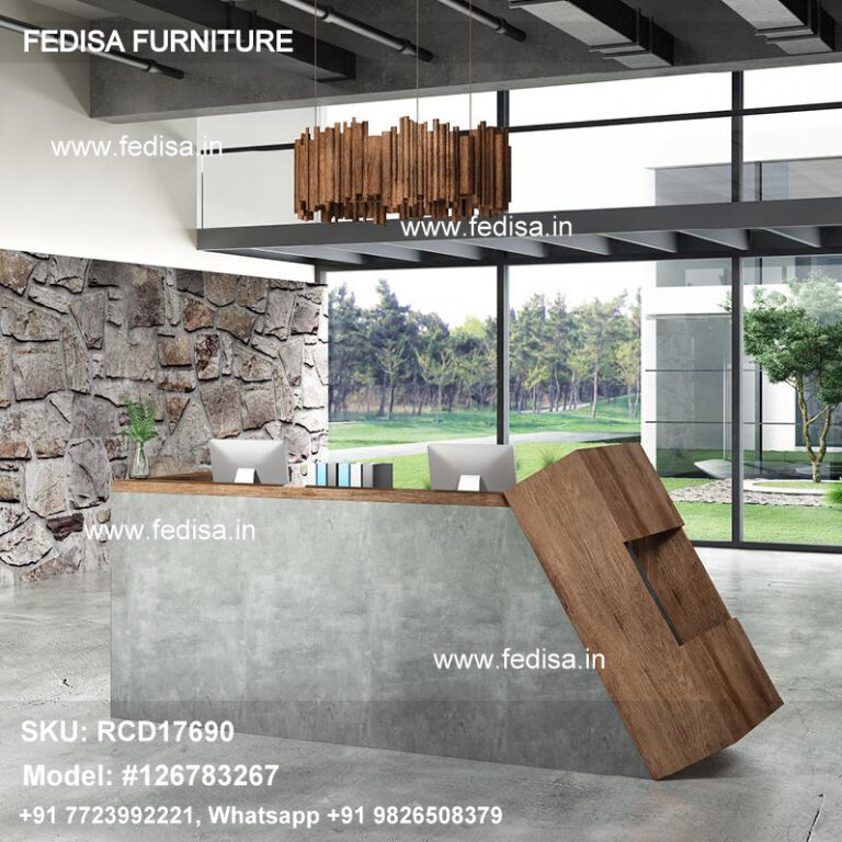 Modern Reception Desk Bespoke Office Reception Desks Floating Reception ...