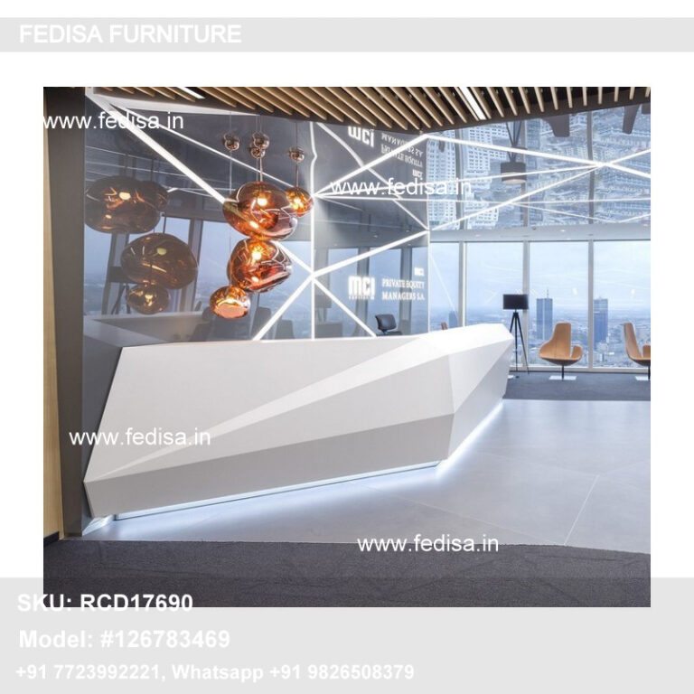 Modern Reception Desk Behind Reception Desk High Reception Desk Chair ...