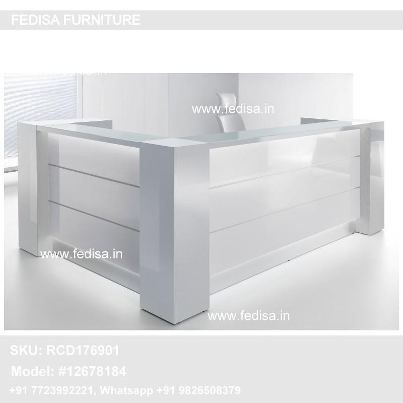 Reception Table Beauty Salon Reception Counter Retail Reception Desk ...