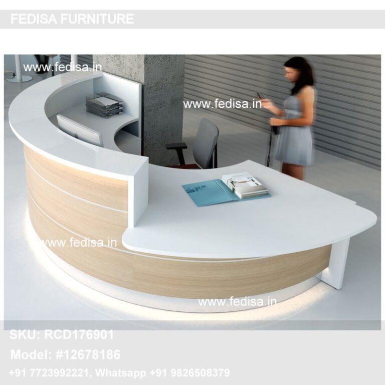 Curved Reception Desk Beauty Salon Reception Desks For Sale Retro ...