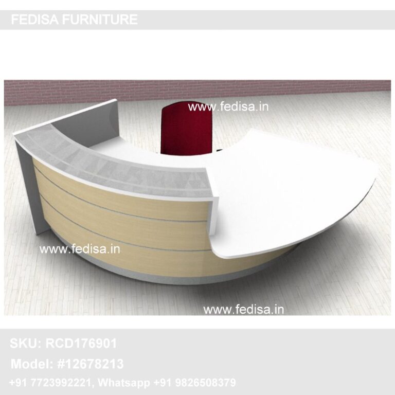 L Shape Reception Table Bespoke Office Reception Desks Salon Reception ...