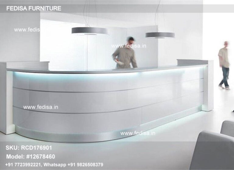 Designer Reception Desk Boss Office Glazed Reception Desk N170 ...