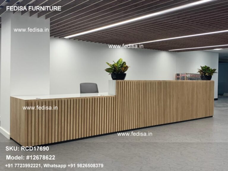 Wood Reception Desk Big Reception Desk Backlit Reception Desk Reception ...