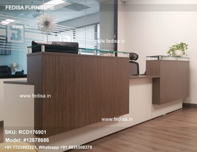 Modern Reception Table Boss Office Glazed Reception Desk N198 Company ...