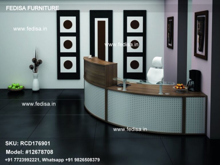 Counter Desks Blue Reception Desk Creative Reception Desk Reception ...