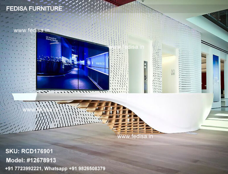 Wood Reception Desk Blue Reception Desk Mdf Reception Desk Reception ...