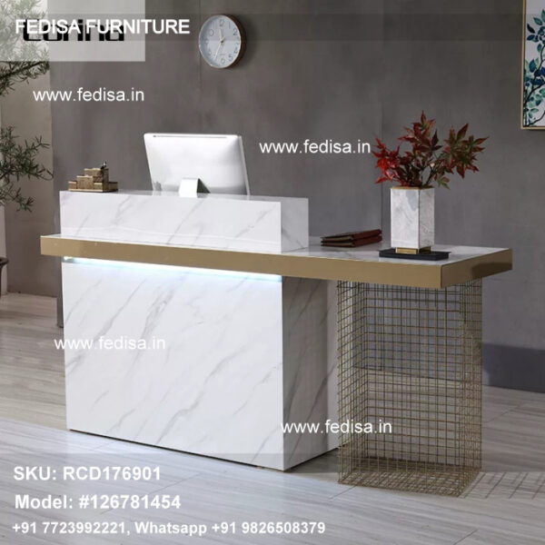 Counter Desks Best Salon Reception Desk Sit Stand Reception Desk ...