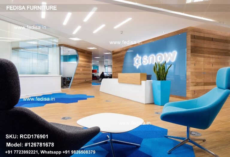 Restaurant Reception Counter Curved Wood Reception Desk Gray Reception ...