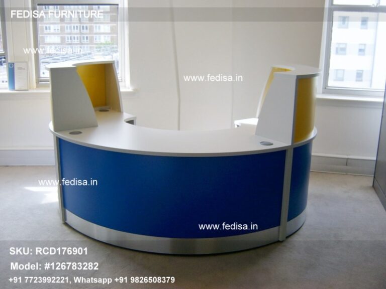 Wood Reception Desk Enclosed Reception Desk Zira Reception Desk Red ...