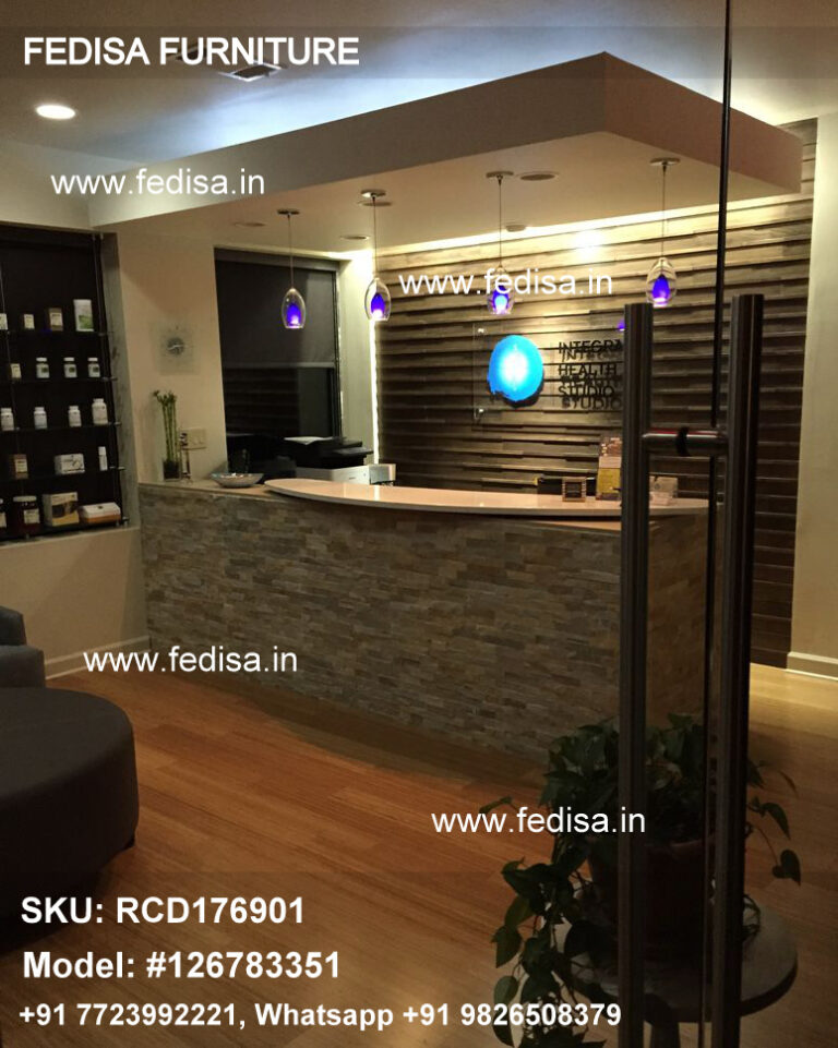 Curved Reception Desk Enclosed Reception Desk Used Modern Reception ...