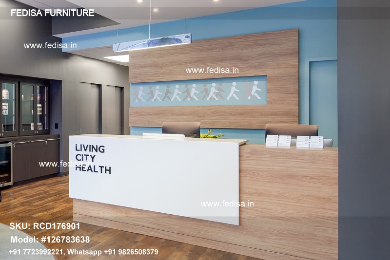 Small Reception Table Faceted Reception Desk Dir Reception Desk ...