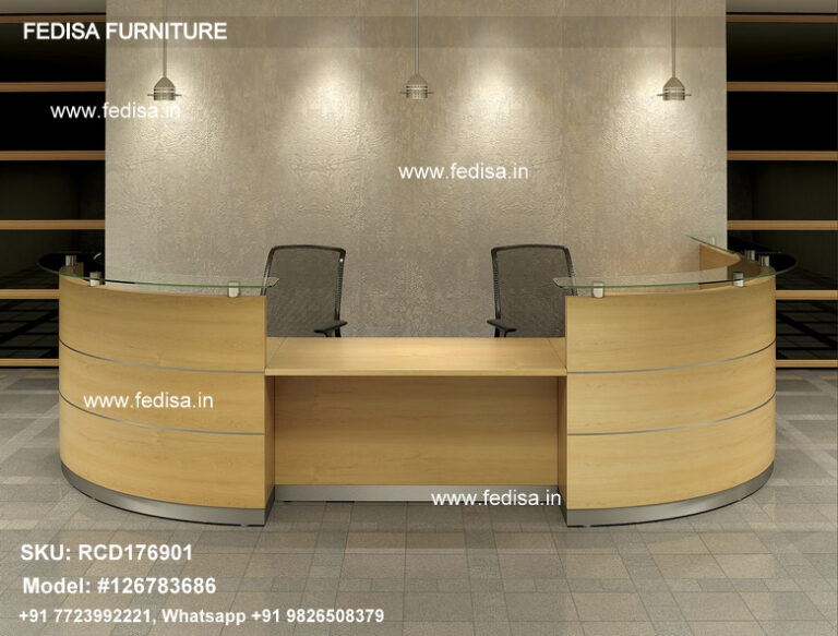 Office Reception Table Faceted Reception Desk Front Desk Revit ...