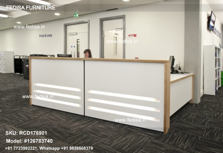 Salon Counters Enclosed Reception Desk Grey Salon Reception Desk Retail ...