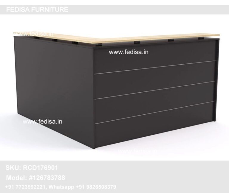 Receptionist Table Price Esquire Glass Top Reception Desk Leather ...