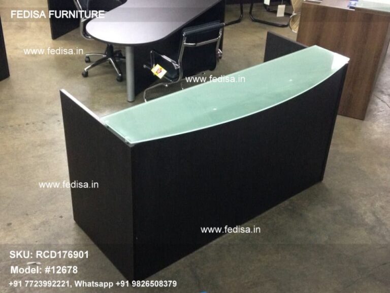 Small Reception Desk Ergonomic Reception Desk Marble Effect Reception ...