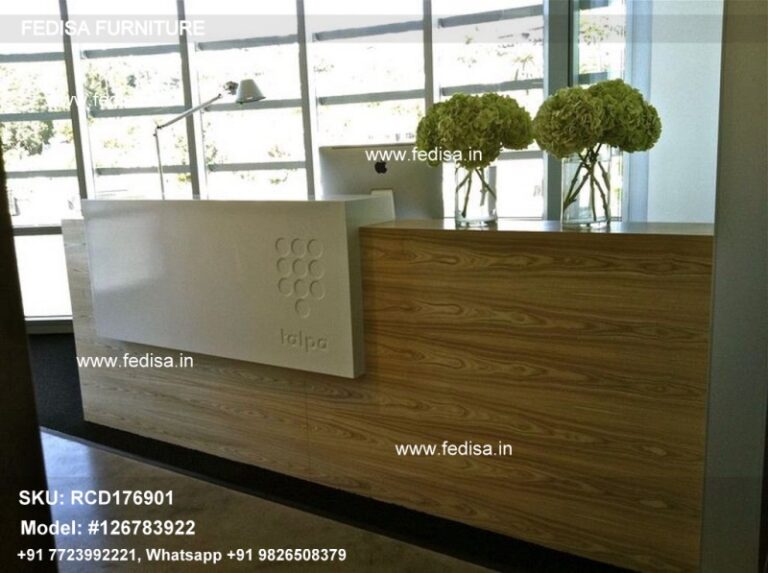 Modern Reception Desk Dual Reception Desk One Person Reception Desk ...
