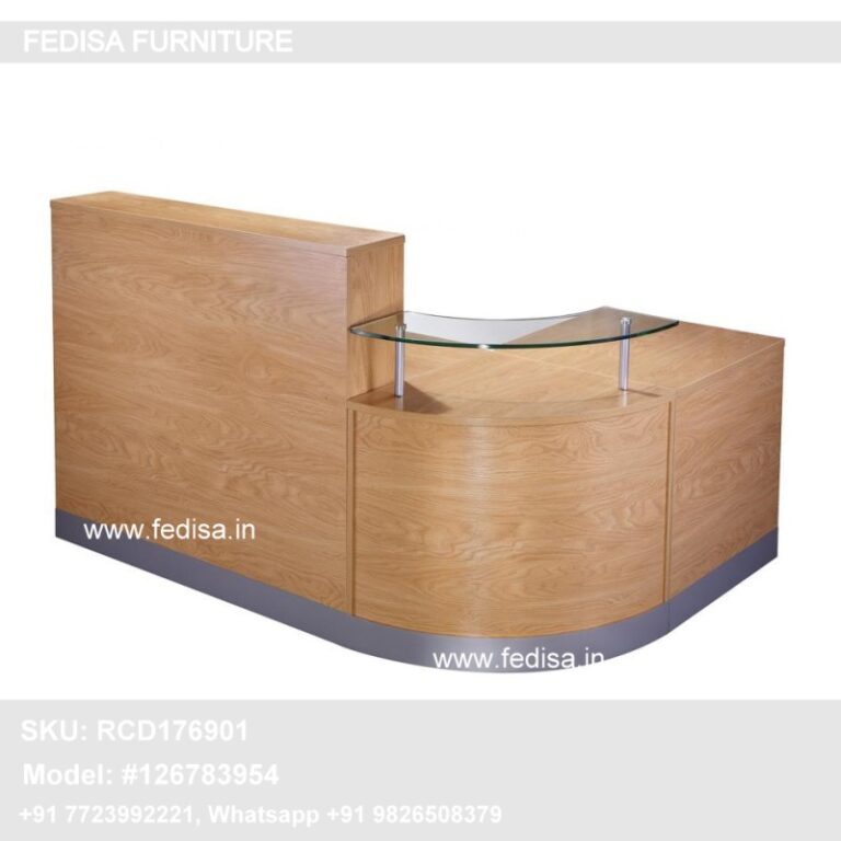 Modern Reception Table Dual Reception Desk Reception Cubicle Restaurant ...