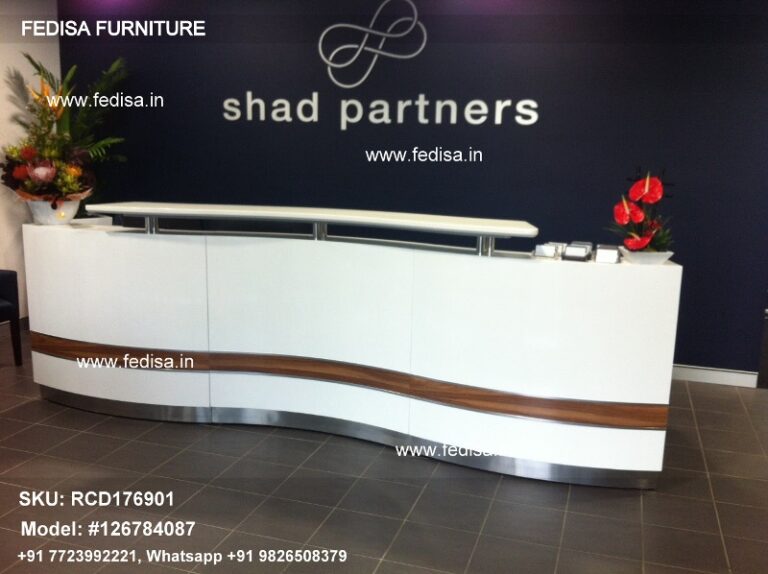 Small Reception Table Ergonomic Reception Desk Reception Table With ...