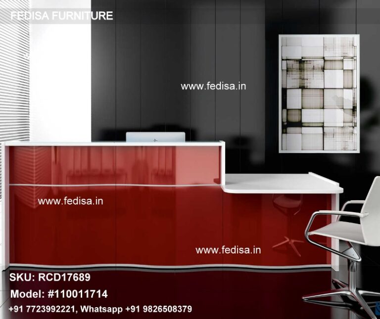 Modern Reception Table 49 Person Reception Desk Horseshoe Reception ...