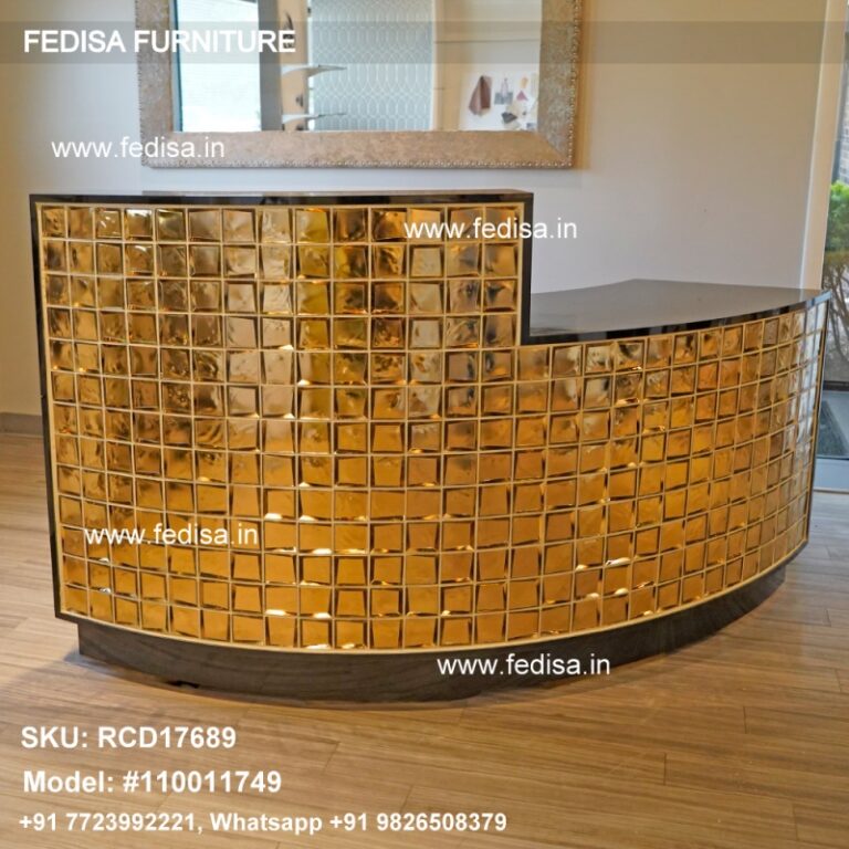 Curved Reception Desk 51st Hand Reception Desk Lab Reception Counter ...