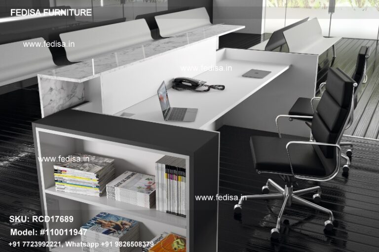 Designer Reception Desk 67 Person Reception Desk Onyx Reception Desk ...