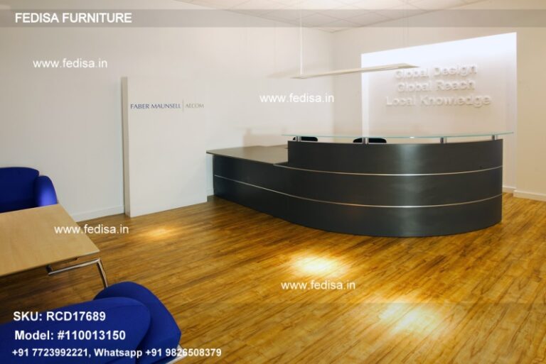 Modern Reception Desk 182 Foot Reception Desk Copper Reception Desk ...