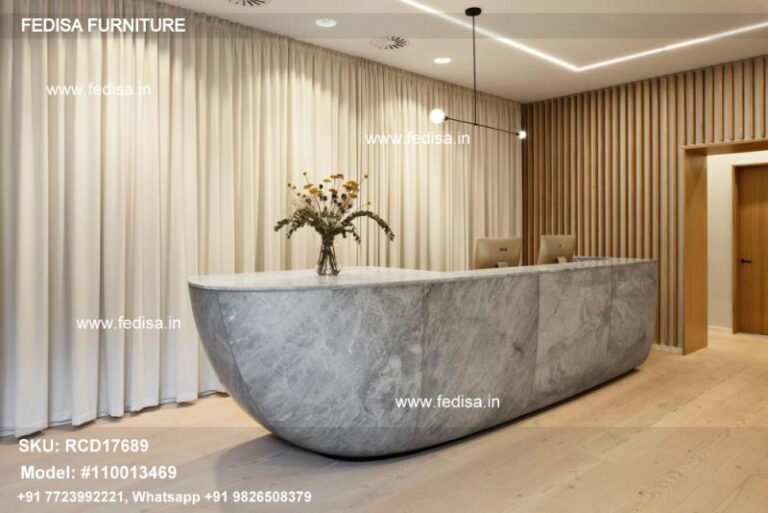 Salon Reception Desk 61 Ft Reception Desk Linea Italia Curved Reception ...