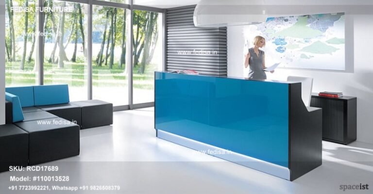 Office Reception Desk 347 Foot Reception Desk Mini Reception Desk ...