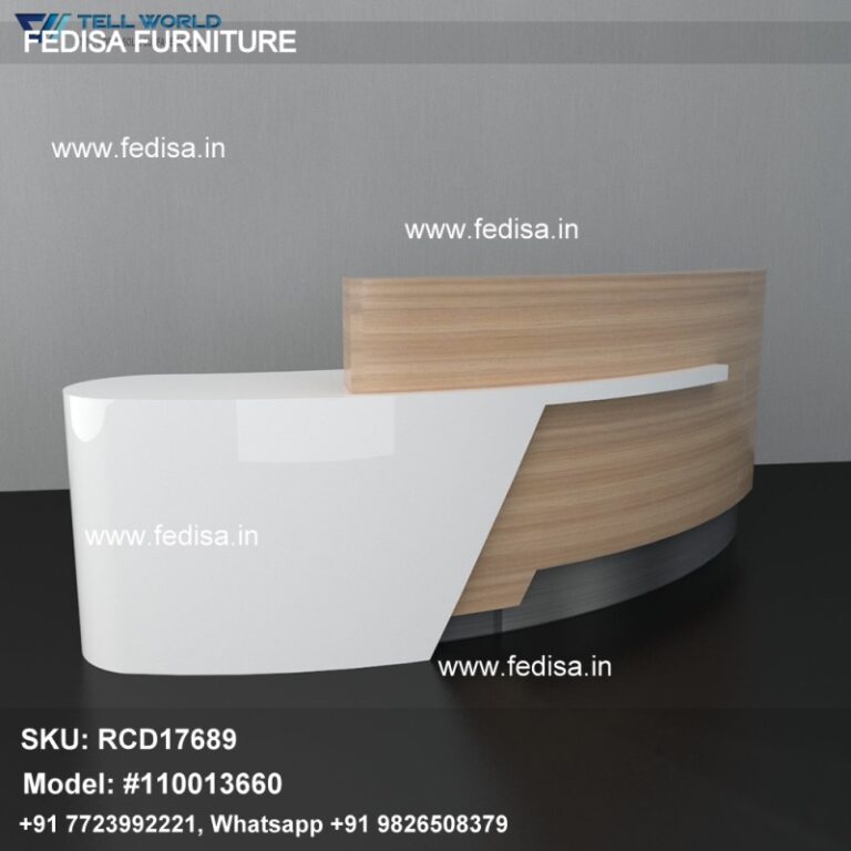 Wood Reception Desk 416 Foot Reception Desk Purple Reception Desk ...