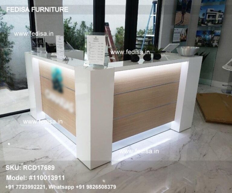 Salon Reception Desk 512 Foot Reception Desk Reception Display Desk ...