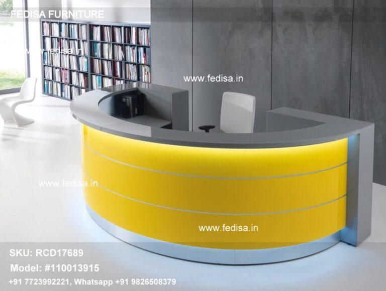 Wood Reception Desk A Reception Desk Reception Front Reception Computer ...