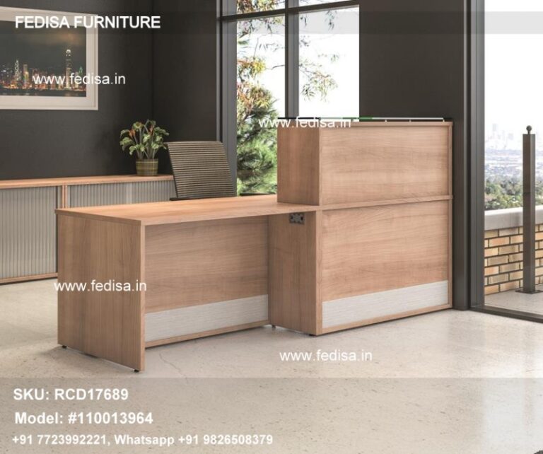 Office Receptionist Chairs 545 Foot Reception Desk Retro Reception Desk ...