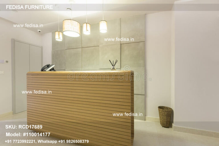 Reception Desk 638 Foot Reception Desk Timber Reception Counter ...