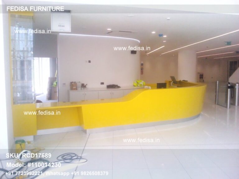 L Shape Reception Table 662 Foot Reception Desk Used Reception Desk ...