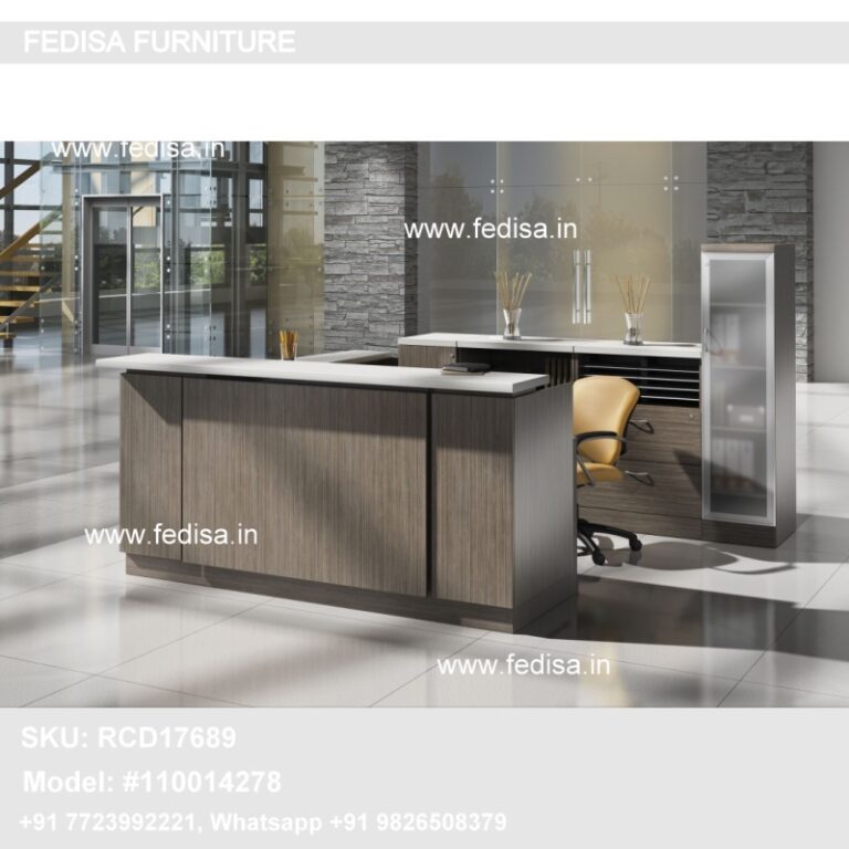 Small Reception Table 689 Foot Reception Desk White Office Reception ...