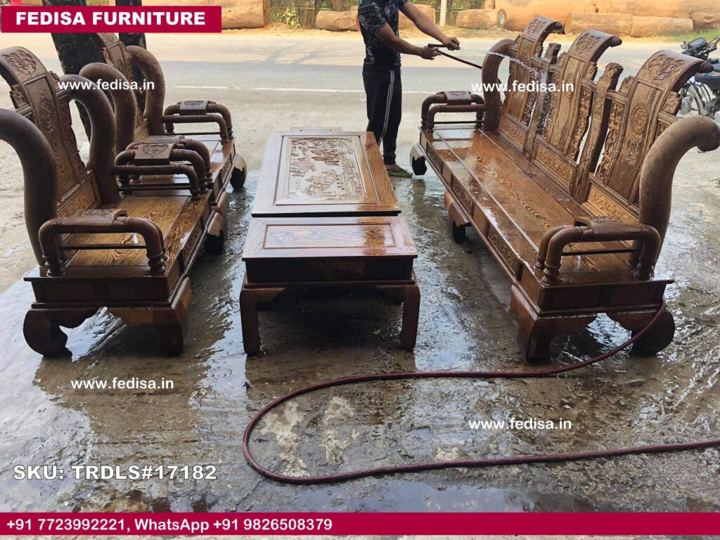 Readymade Sofa Set L Shape Sofa Set With Center Table Hall Partition ...