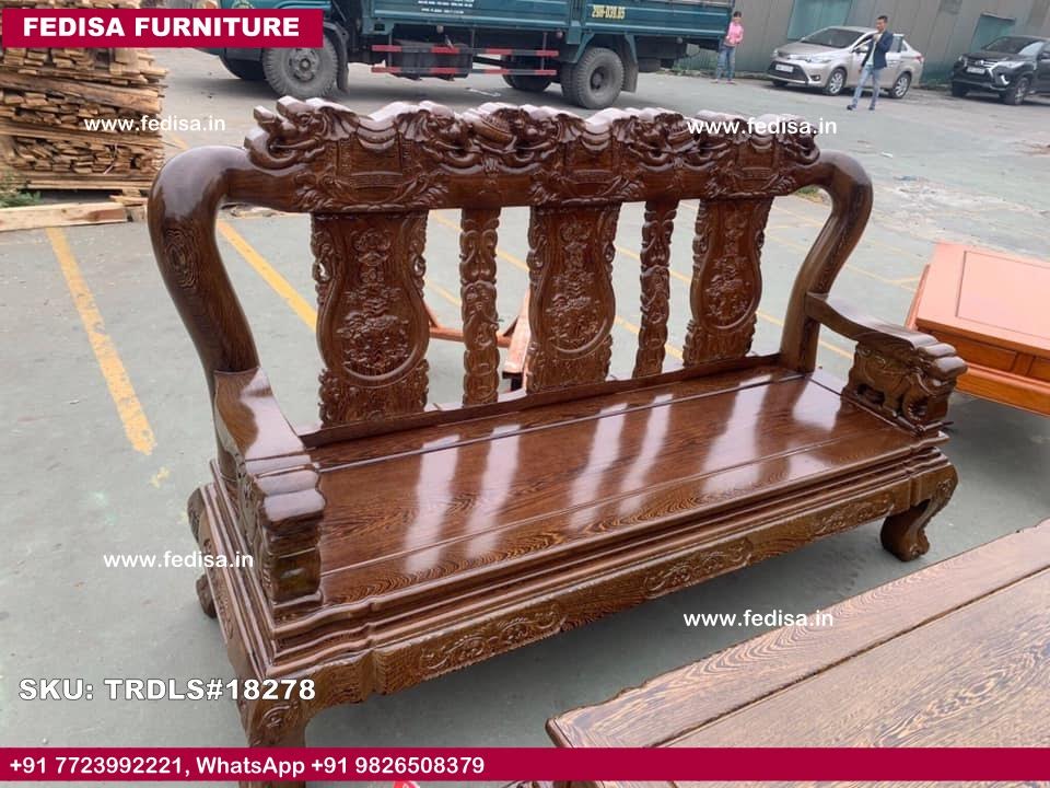 Flipkart Wooden Sofa Set L Shape Wooden Sofa Set Side Table With ...