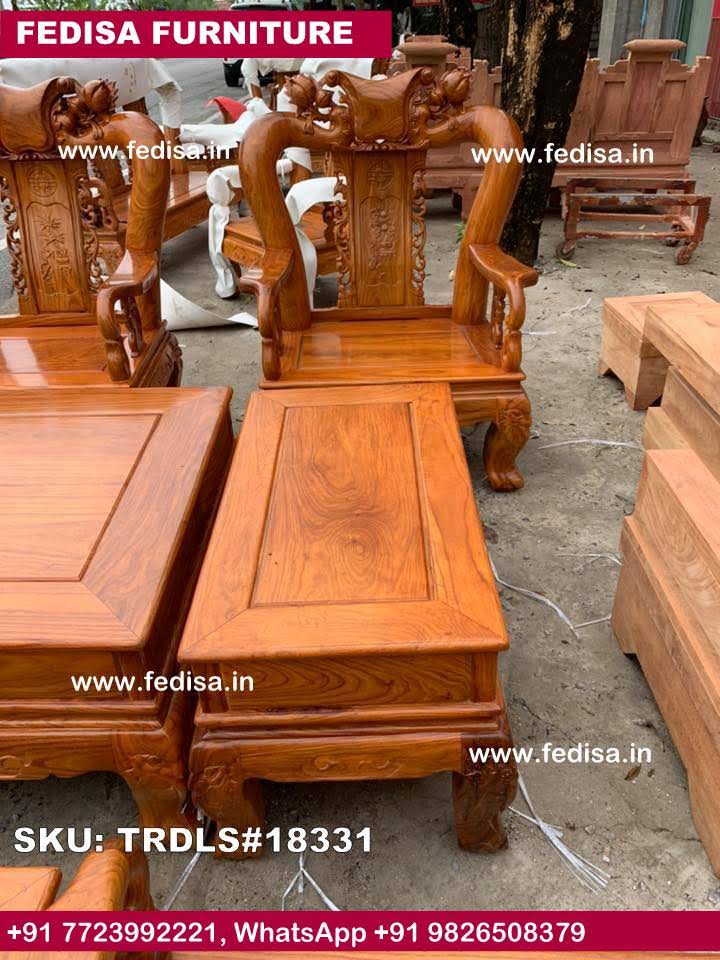 Leather Sofa Set 7 Seater L Shape Sofa With Corner Table Courts ...