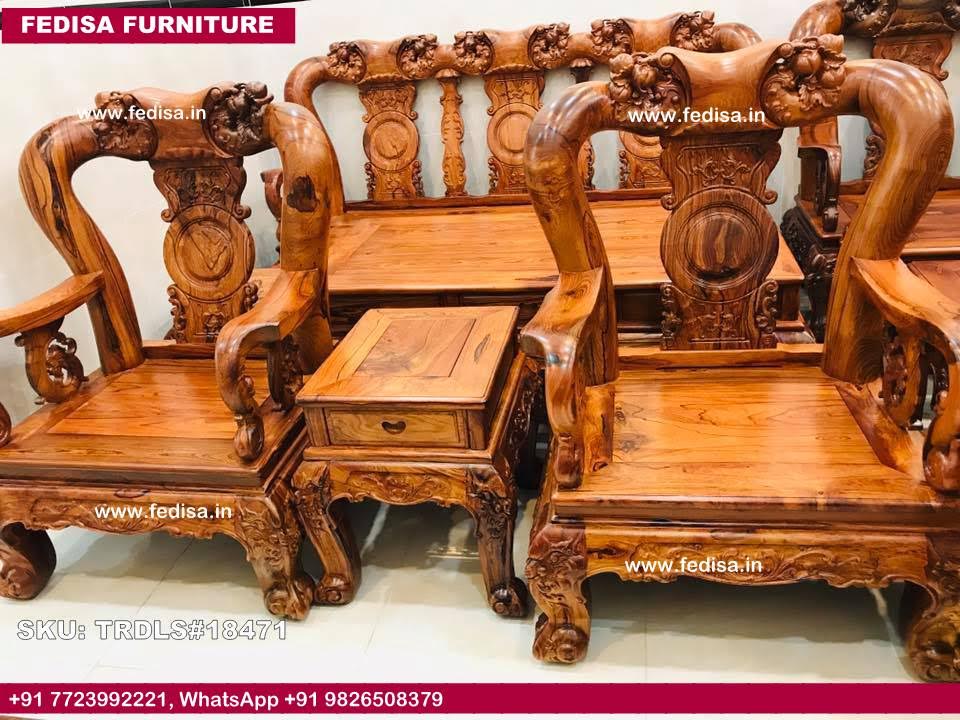 Sethi Sofa Set L Shape Wooden Sofa Set Sofa Set Amazon Home Furniture ...