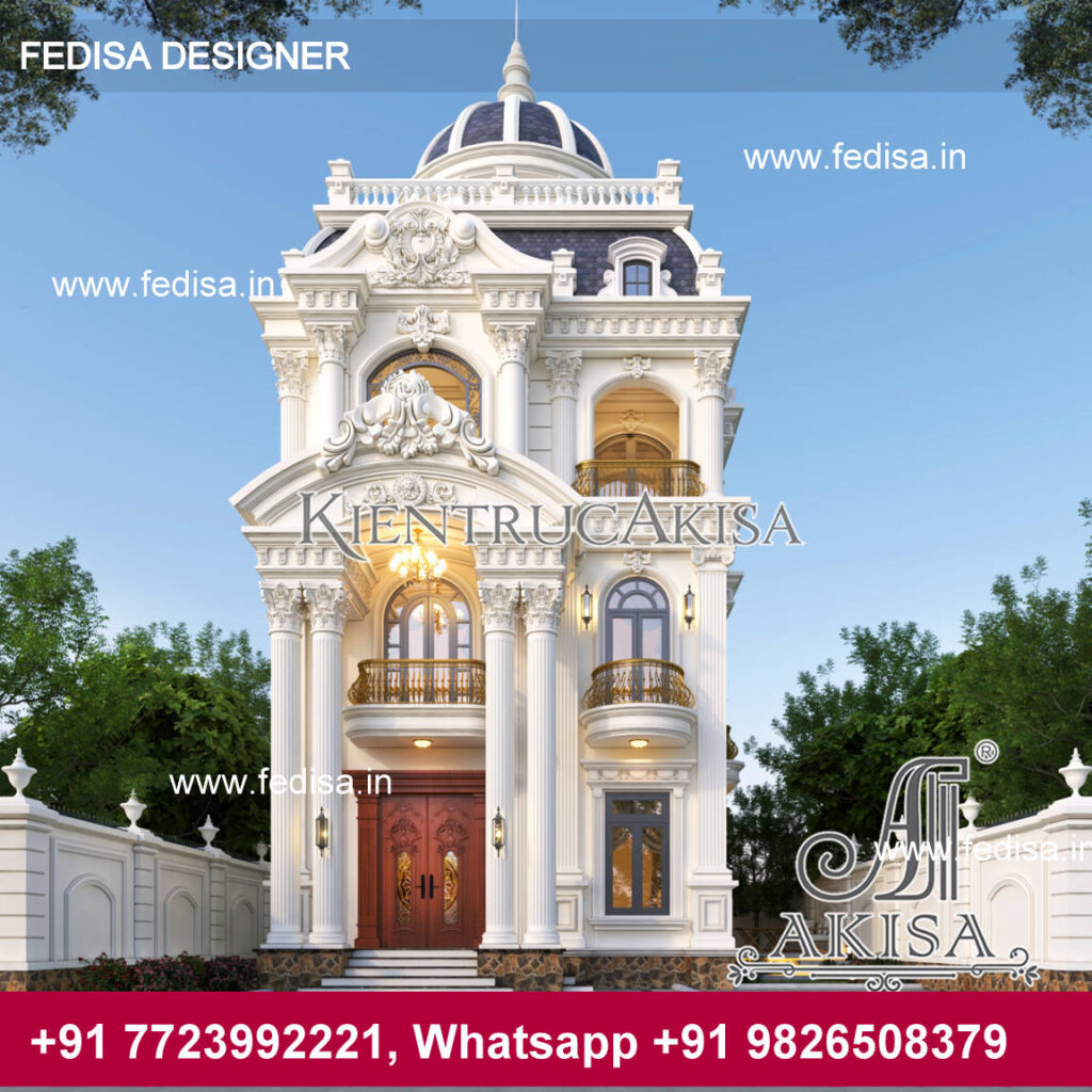 Single Floor House Design In Village Interiors Home Luxury Villas In ...