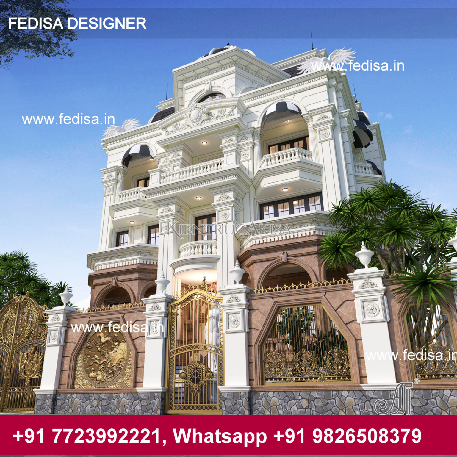 North Facing House Plan Luxury Villa Exterior Design 96 Storey House ...