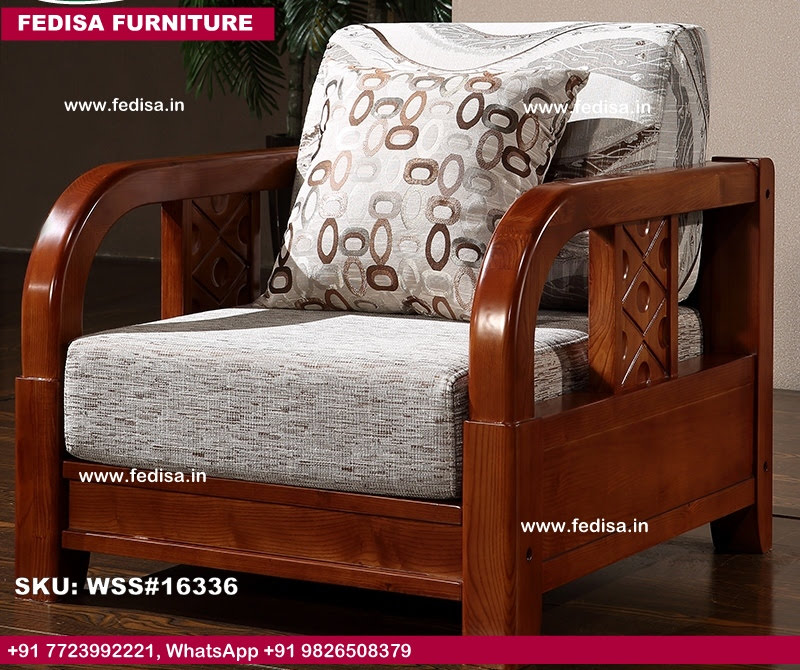 Living Room Wooden Sofa Set Sofa Set Sagwan Wood Wooden Sofa 5 Seater ...