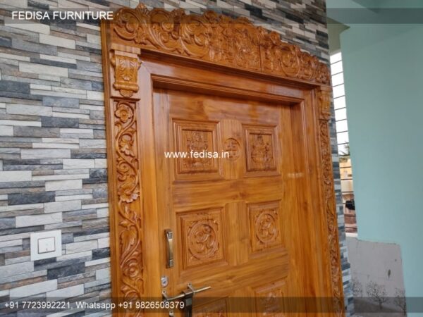 Modern Front Door With Glass Samy Room Door Design Iron Door Design For ...