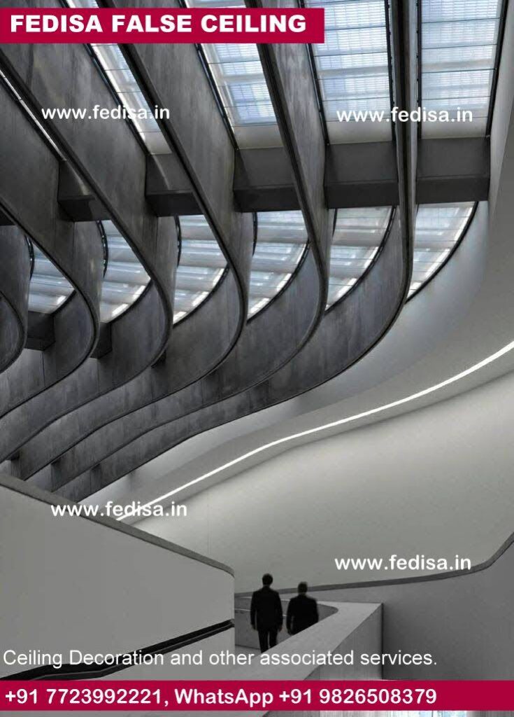 False Ceiling For Office Space Cloth Shop Ceiling Design Chhath Ki Pop ...