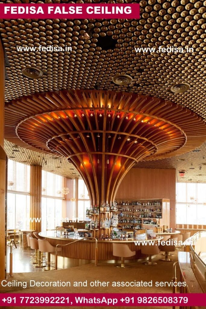 Hotel False Ceiling Design Pop Simple Design In Hall Takeaway ...