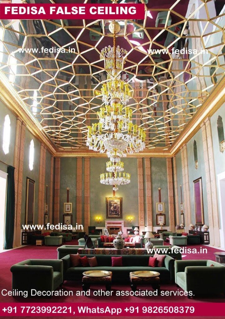 Pop Design For Office Cabin L Shape Hall Ceiling Rooftop Coffee Shop ...